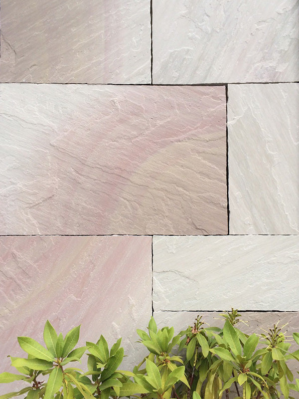RAVEENA SANDSTONE MIX PATIO PACKS – PAVING STOCK